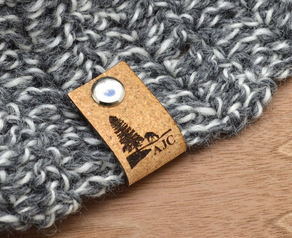 Leatherworking Sewing & Fiber Knitting labels Cork labels 0.6x3.5 ...