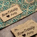 50 Cork Labels 1x2 Inches Without Holes Made From Cork Fabric Cork ...