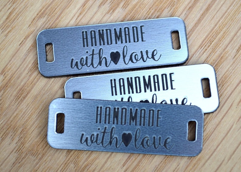 50 Plastic tags Laser cut and engraved made from Acrylic | Etsy