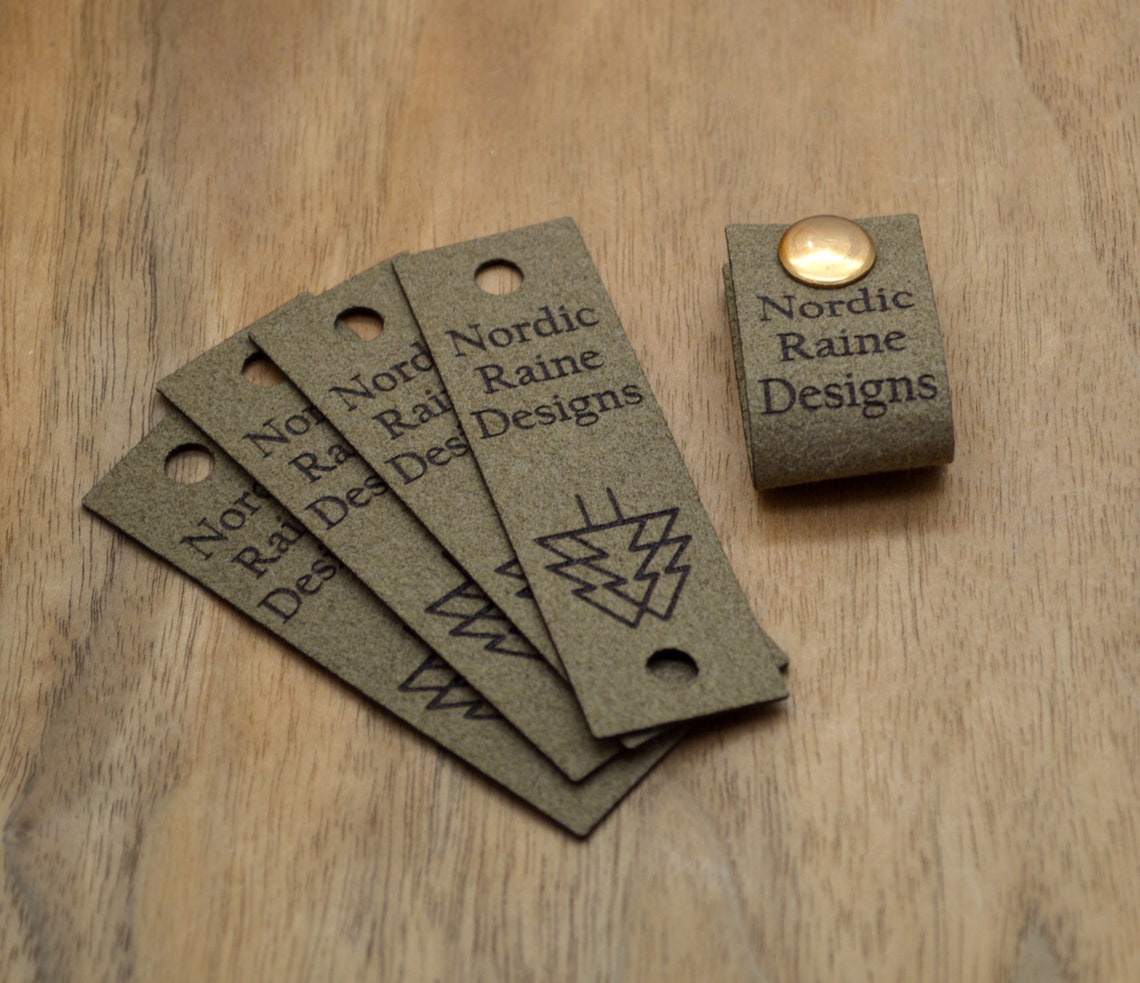 Ultrasuede Labels 0.85x2.85 Inches Labels for Rivets - Etsy