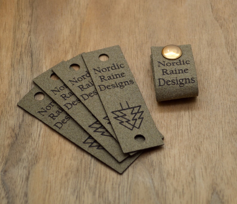 Ultrasuede Labels 0.85x2.85 Inches Labels for Rivets - Etsy