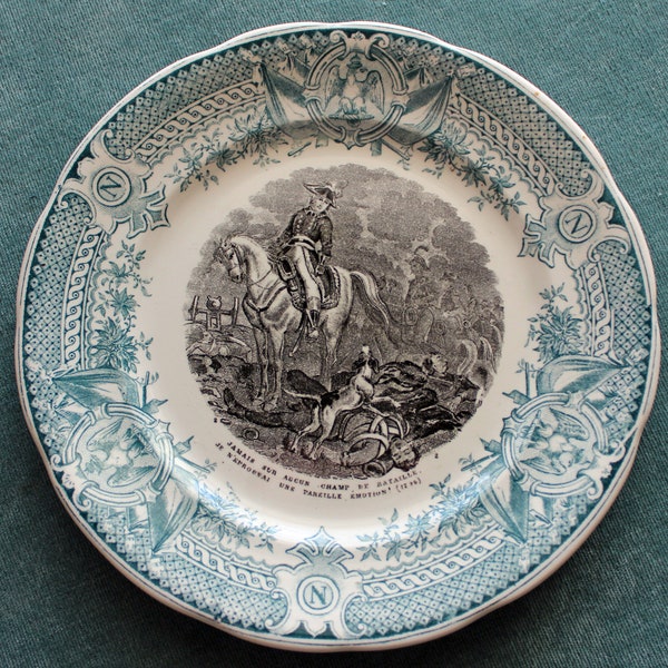 Antique Napoleon Plate - Etsy