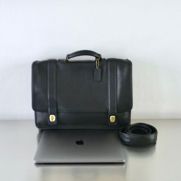 Coach Briefcase - Etsy