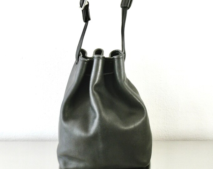 Vintage Coach # 9186 Black Small Duffle Bag, Shoulder, A-, Rehabbed! - Etsy