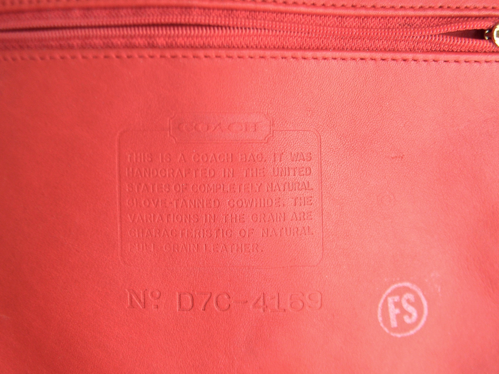 Vintage Coach Red Leather Erickson Bag Refurbished Red Coach - Etsy