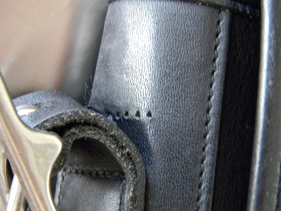 Vintage Coach Black Leather Legacy Mail Bag, Refurbis… - Gem