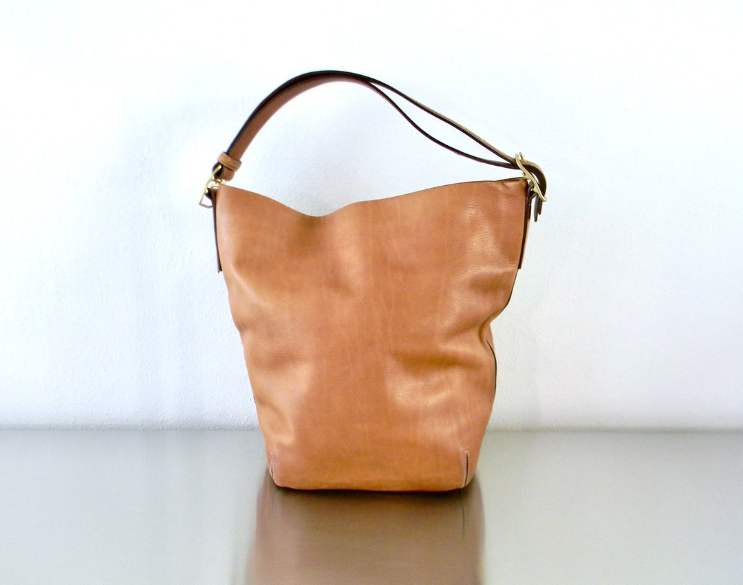 Vintage Coach British Tan Large Duffle Sac, XL 00s Refurbished Coach ...