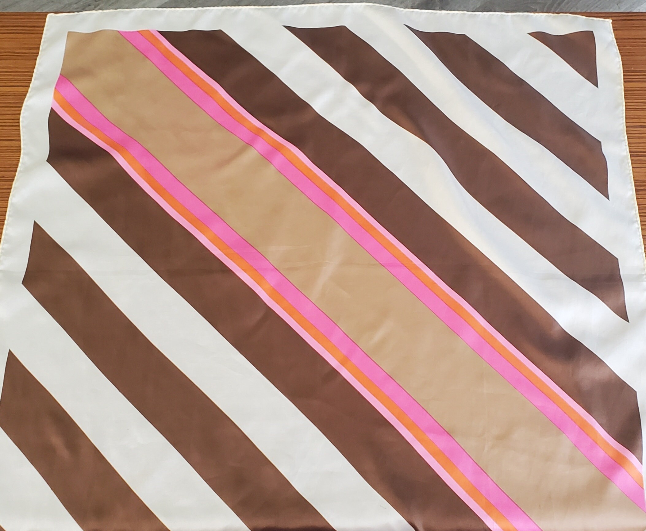 Vintage Rain Scarf 60s Totes polyester beautiful womens head | Etsy