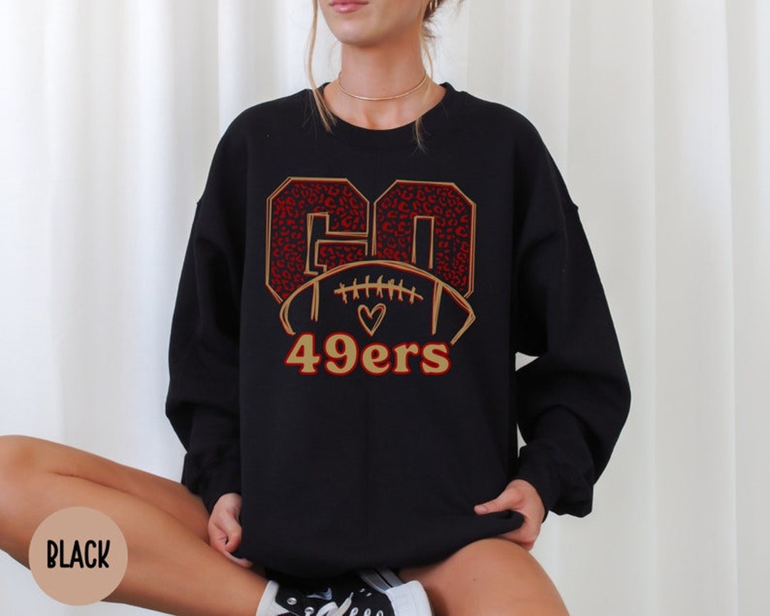 Football San Francisco Sweater Gift for Football Fan Go Niners Shirt ...