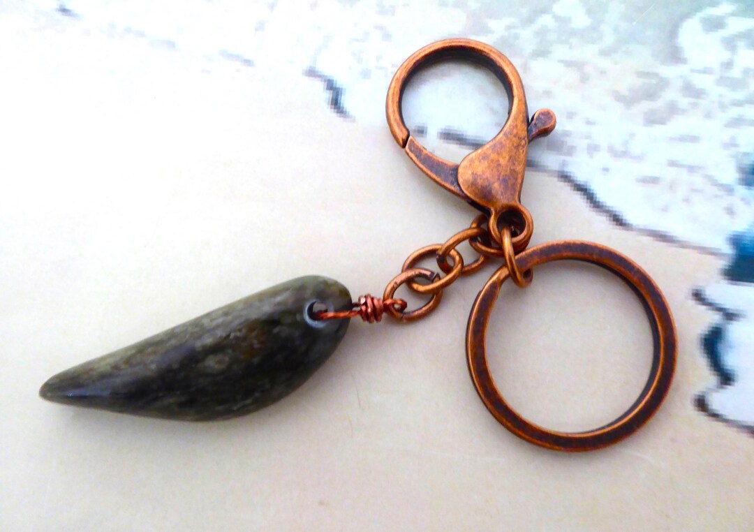 Jade Key Tag, Big Sur Jade, Jade Cove, Jade Key Chain - Etsy