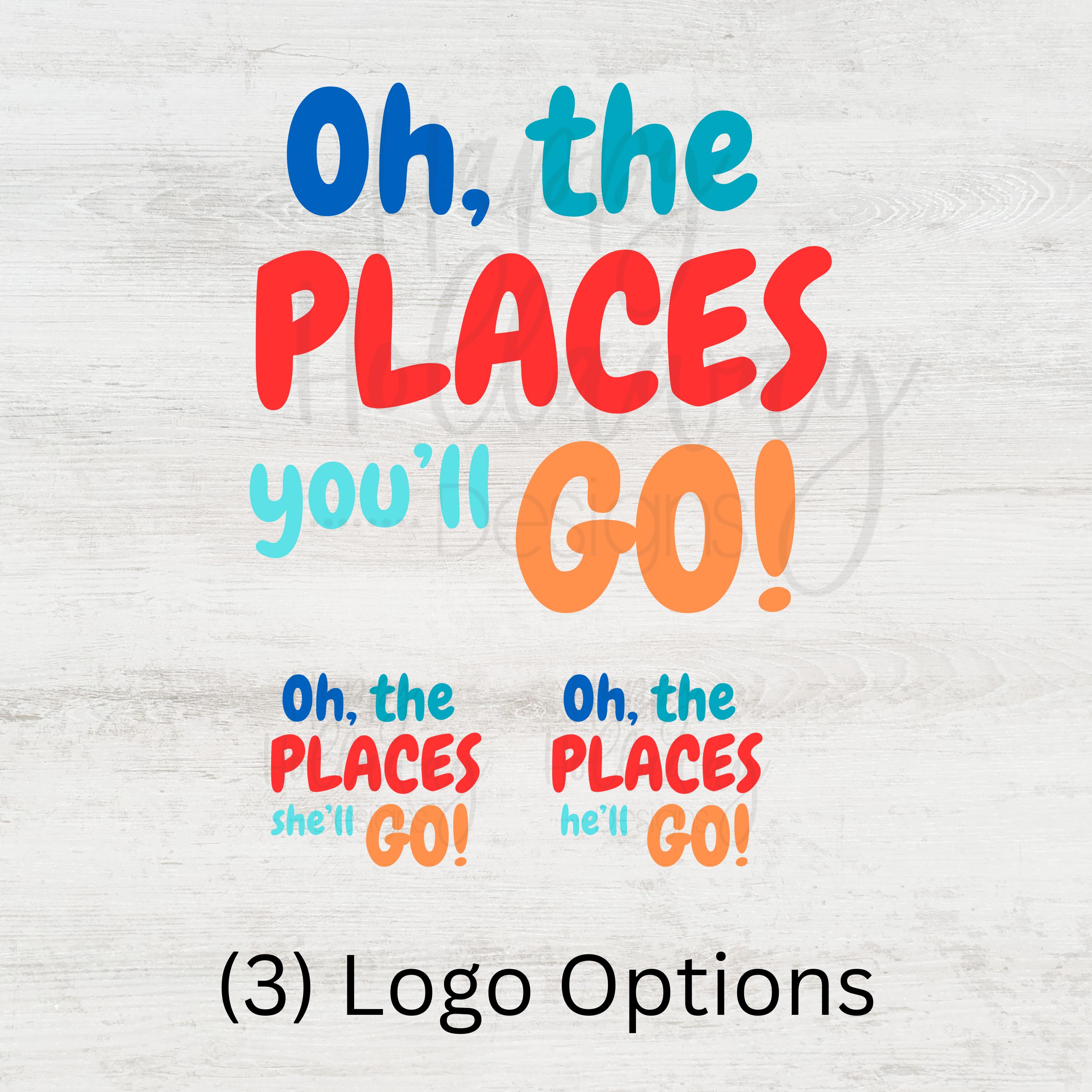 Oh, the Places You'll Go - CLIPART BUNDLE - Etsy