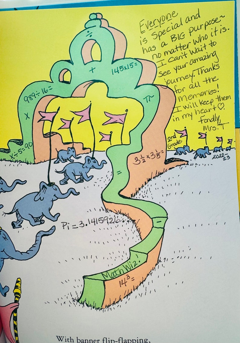 Oh the Places You'll Go Teacher Book Signing Request - Graduation ...