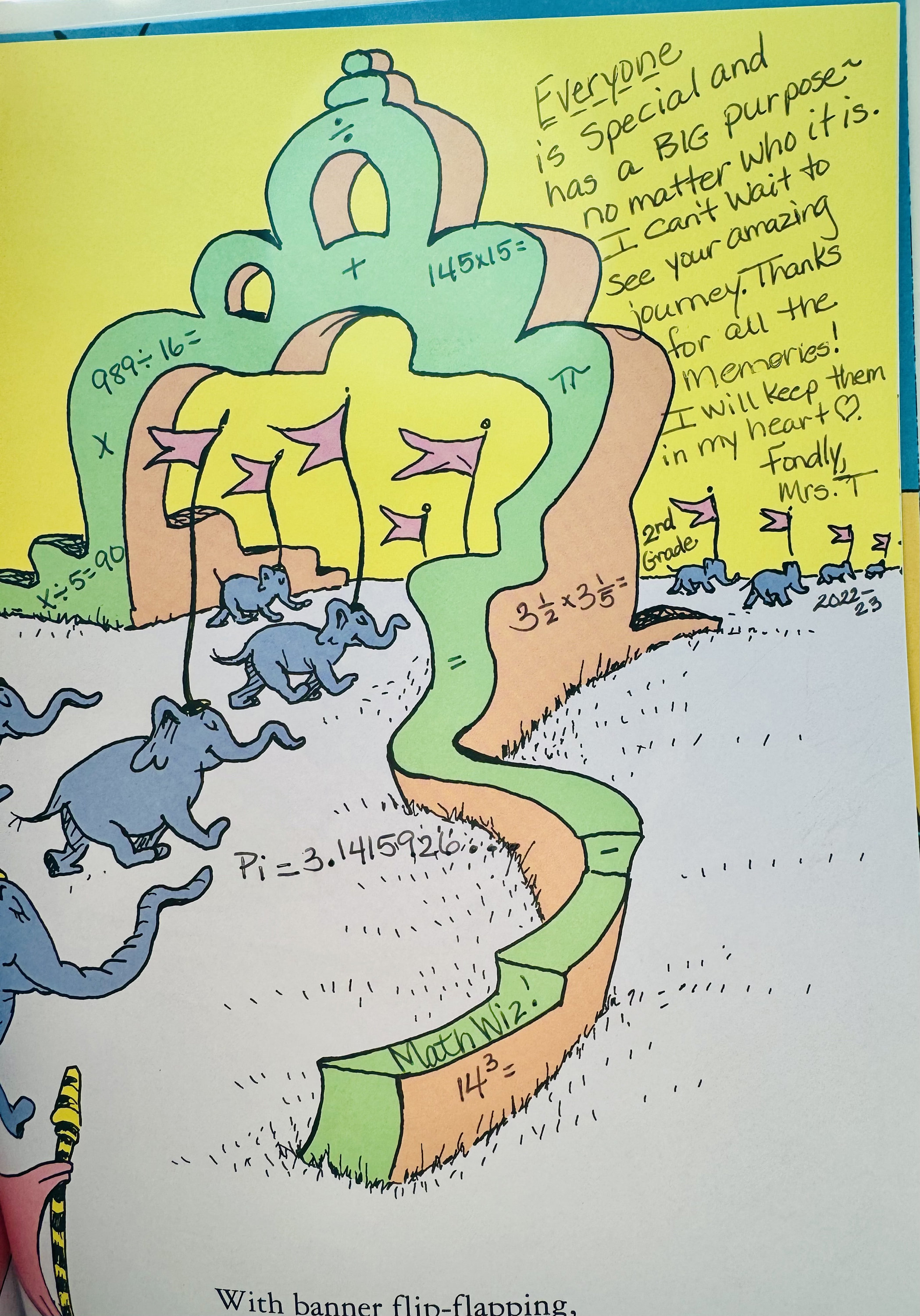 Oh the Places You'll Go Teacher Book Signing Request - Graduation ...