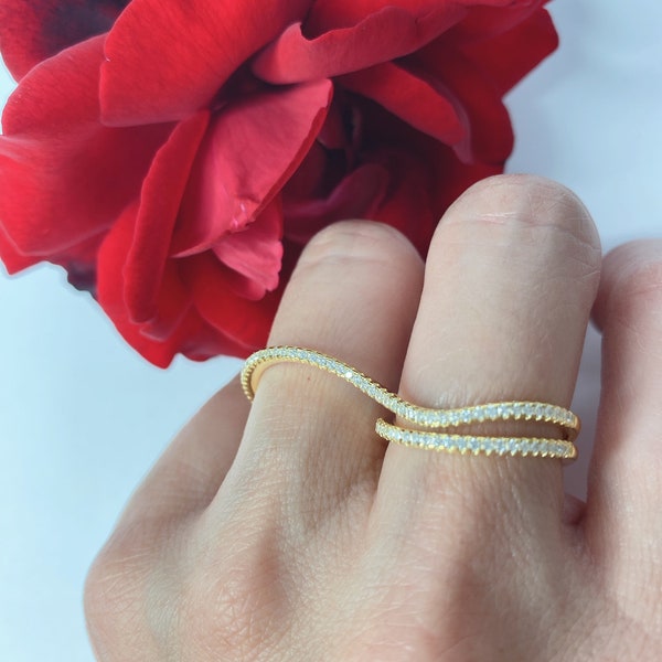 Two Finger Rings - Etsy