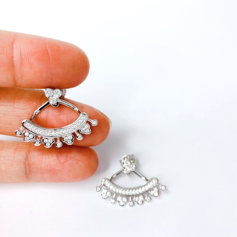 Front Back Earrings - Etsy