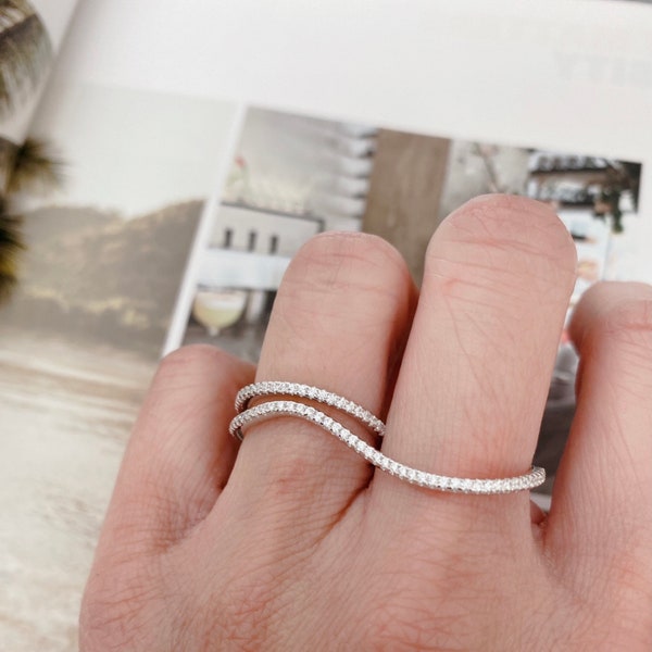 Two Finger Ring - Etsy