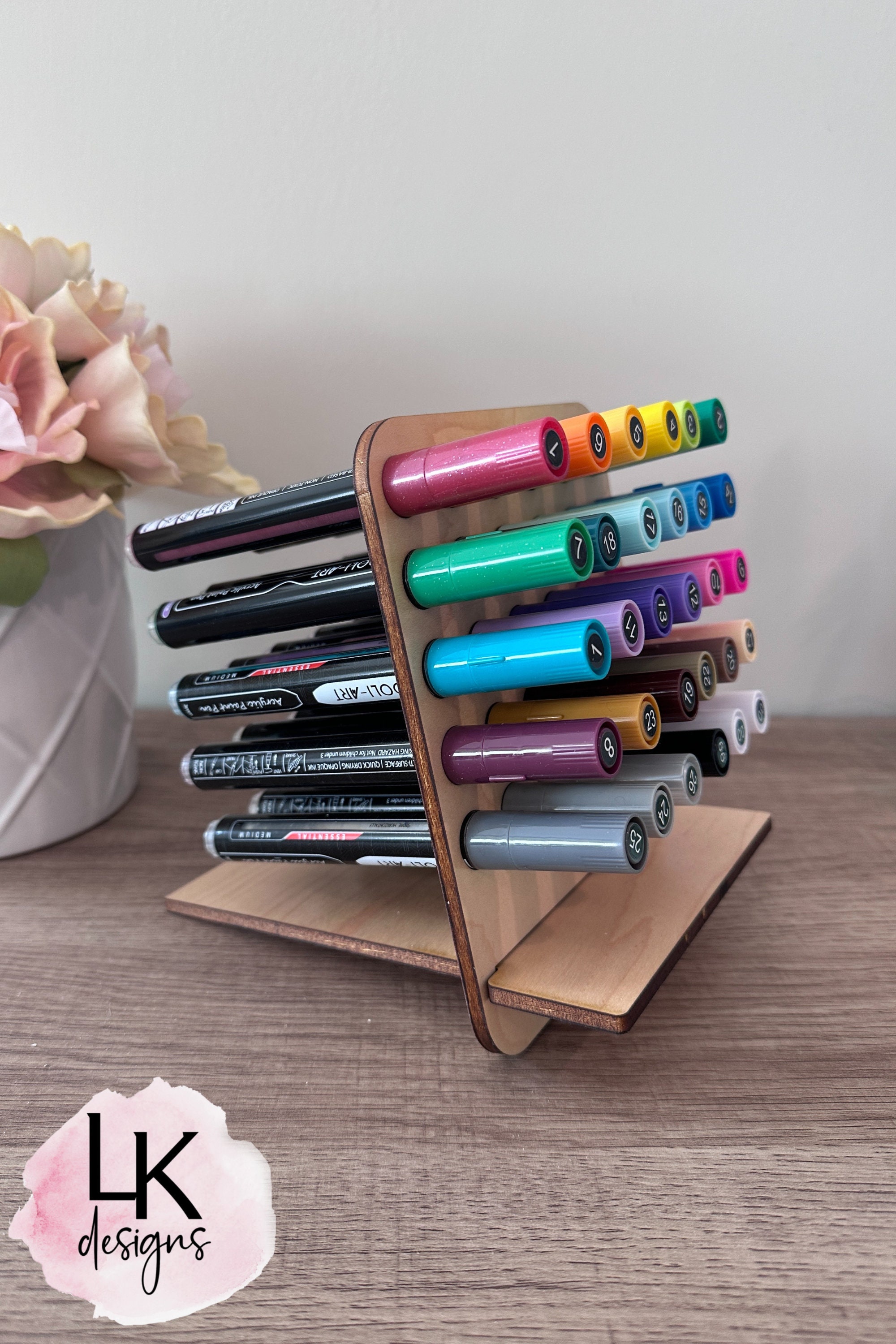 Paint Pen Organizer Posca Paint Pen Organizer Tooli-art - Etsy