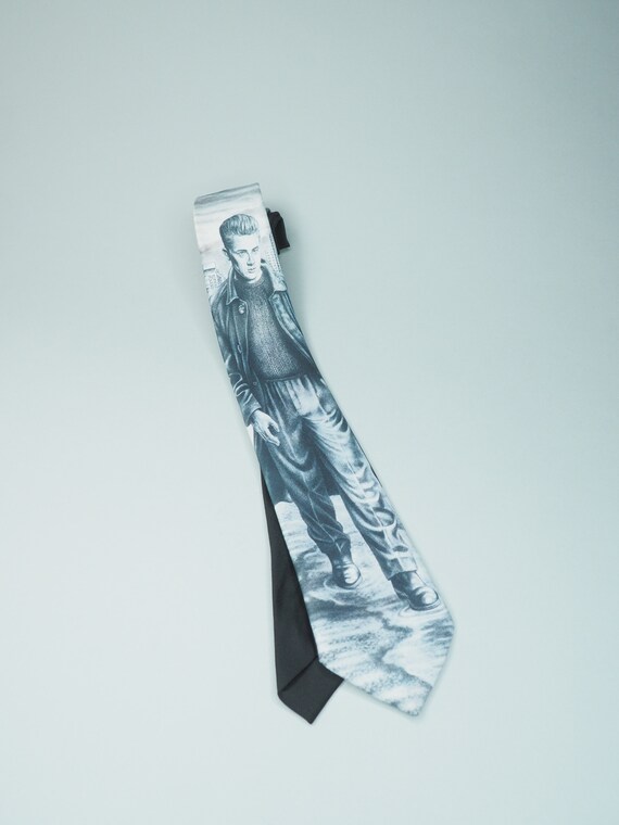 Vintage Ralph Marlin James Dean Necktie - Gem