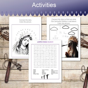 A Bundle of Printable Lenten Activities for Your Children ~ A Journey ...