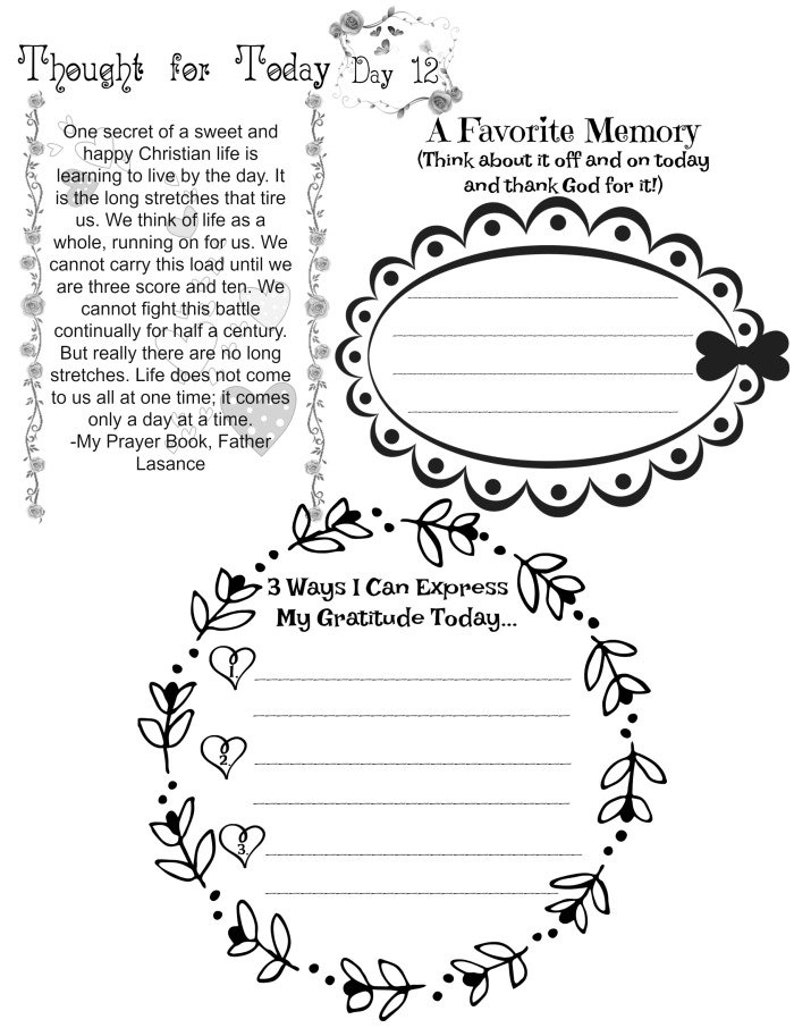 The Catholic Woman's Traditional Gratitude Journal - Etsy