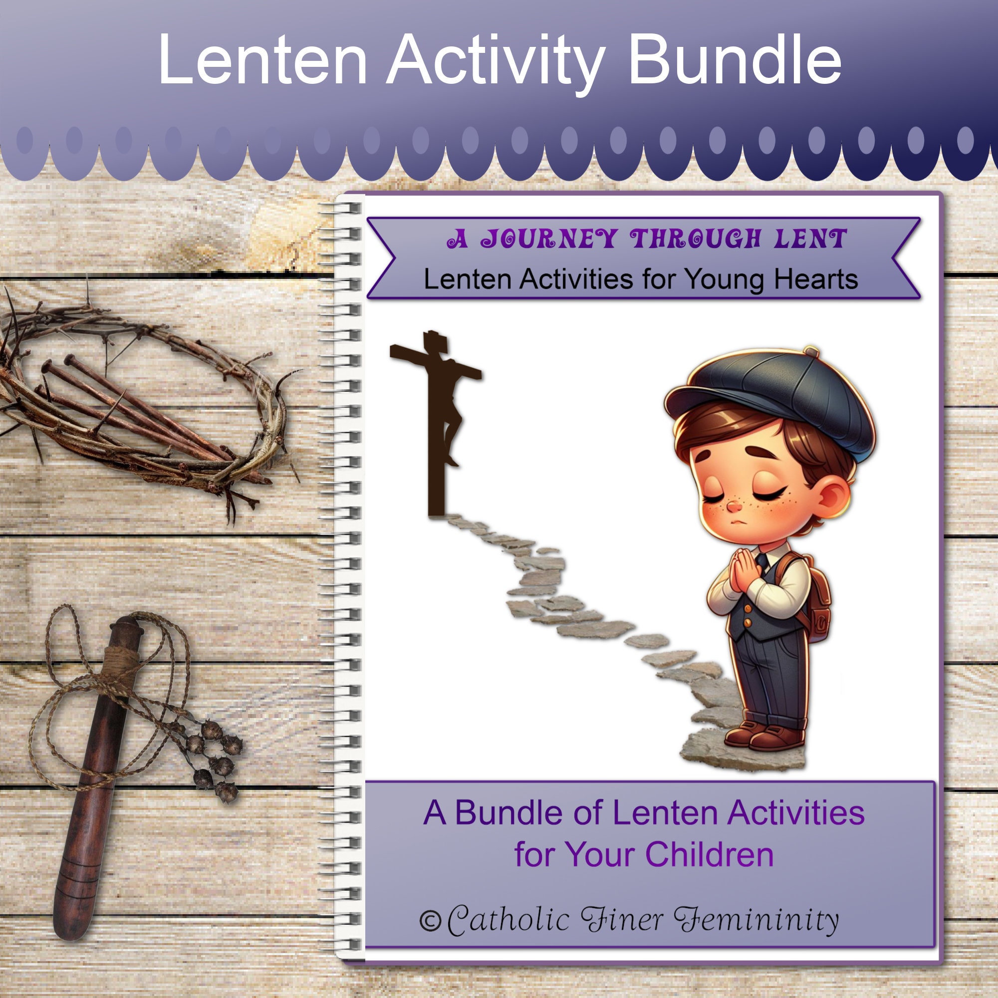 A Bundle of Printable Lenten Activities for Your Children ~ A Journey ...