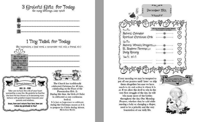The Catholic Mother's Traditional Advent Journal | Etsy
