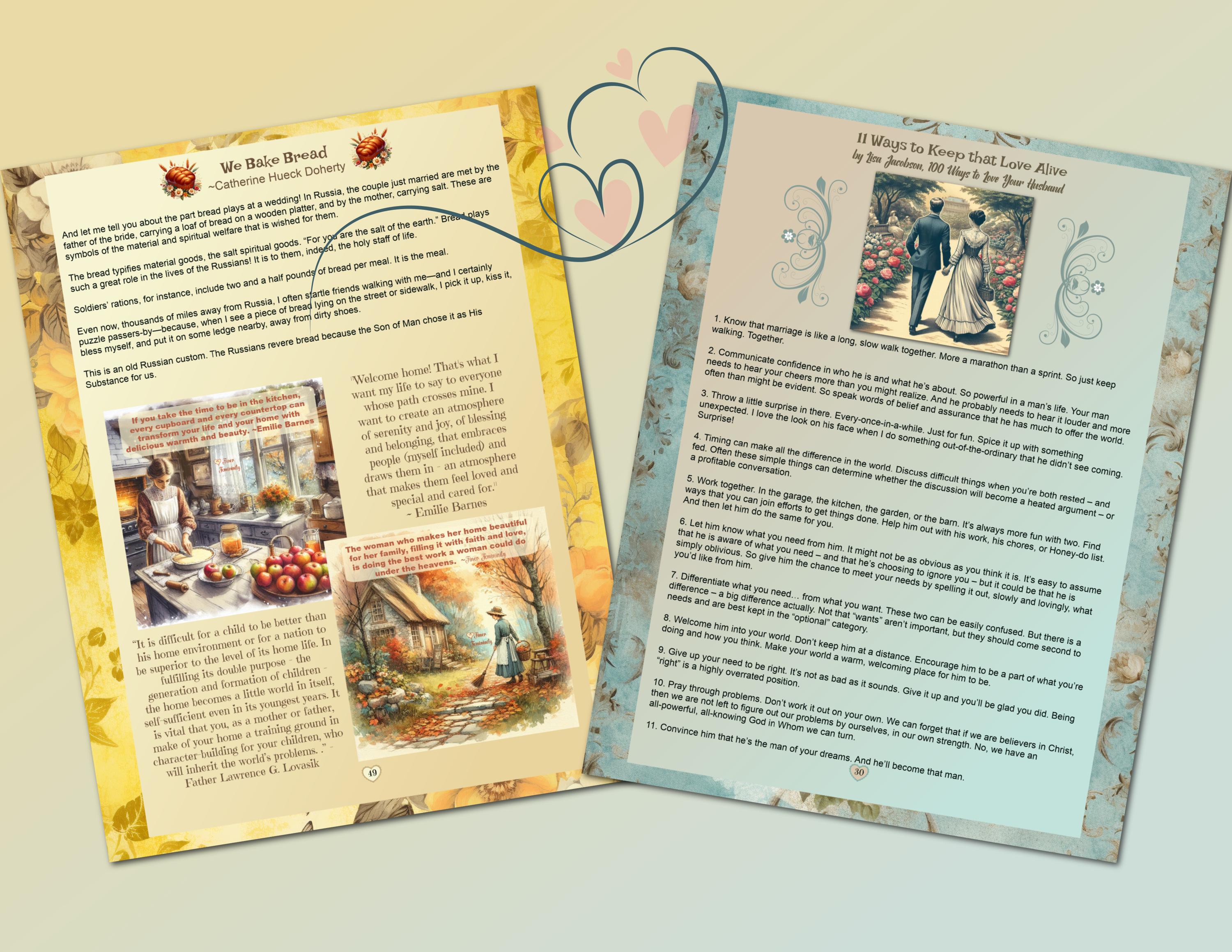 Timeless Values Finer Femininity Maglet (magazine/booklet) - Etsy