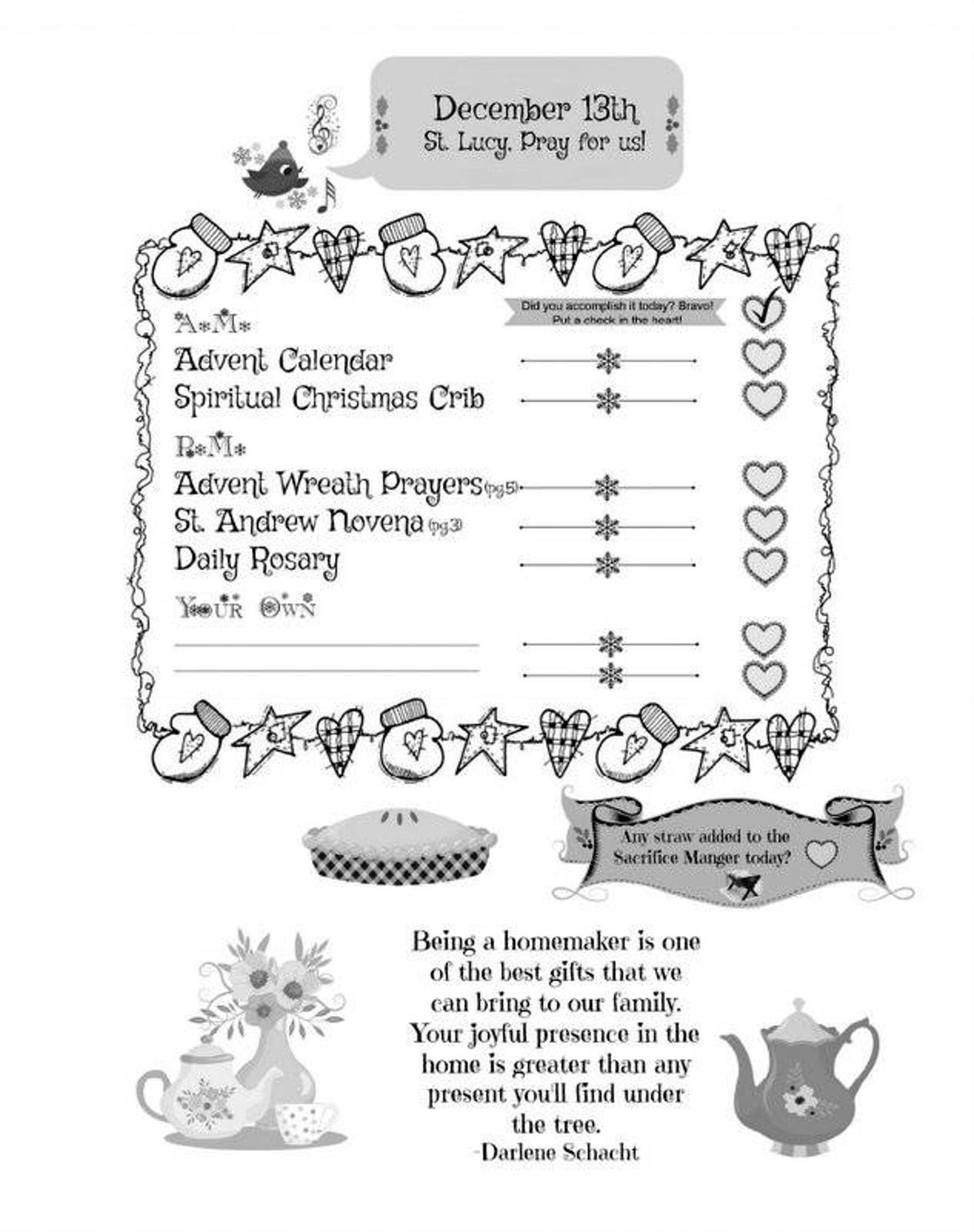 The Catholic Mother's Traditional Advent Journal - Etsy