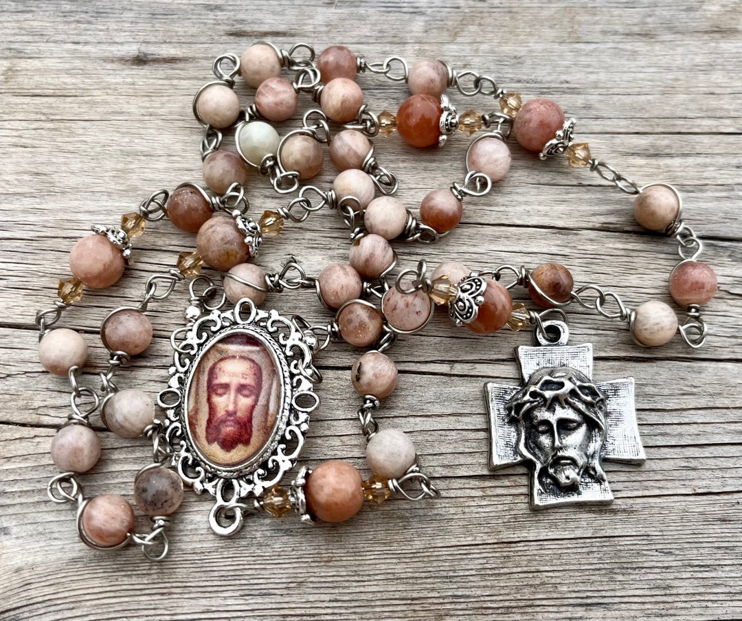 Chaplet of the Holy Face Wire-wrapped Beautiful and - Etsy