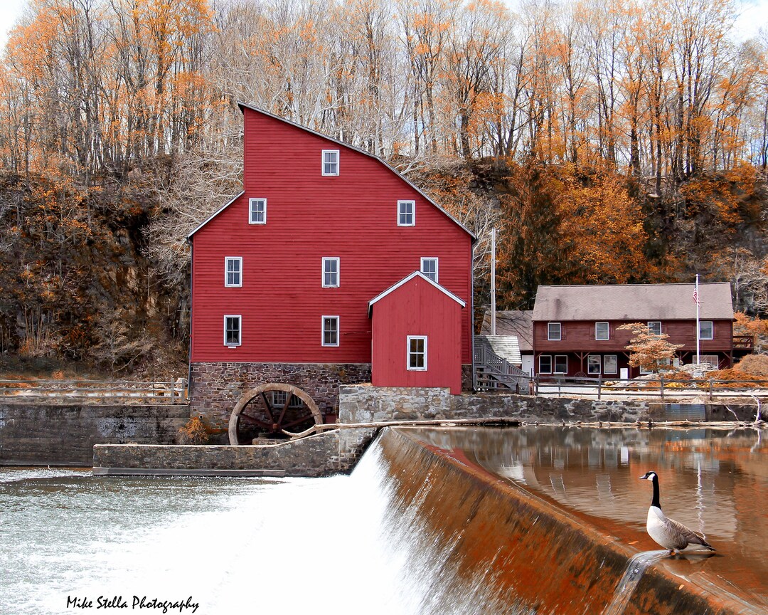 Hanging at the Mill, Clinton Red Mill, Fall, Nature, NJ, Fine Art ...