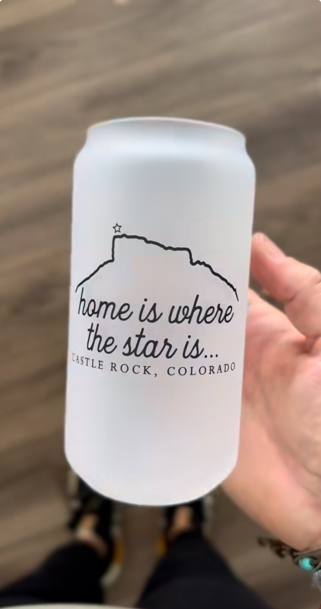 Castle Rock Glass 18 Oz. Beer Glass Pint, Camping, Outdoor, Adventure ...