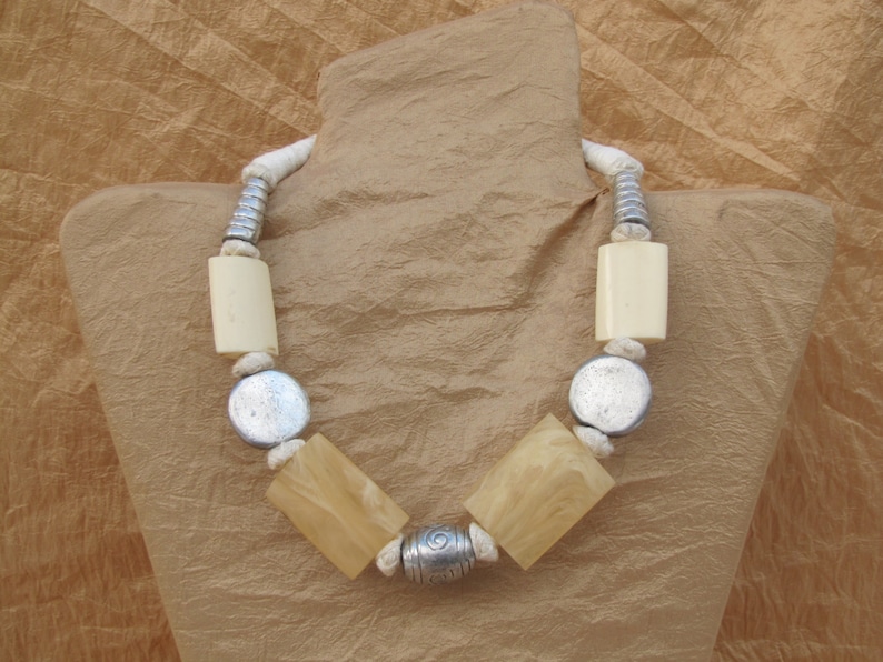 Bone Necklace Indian Necklace Unique Necklace for Women Exotic ...