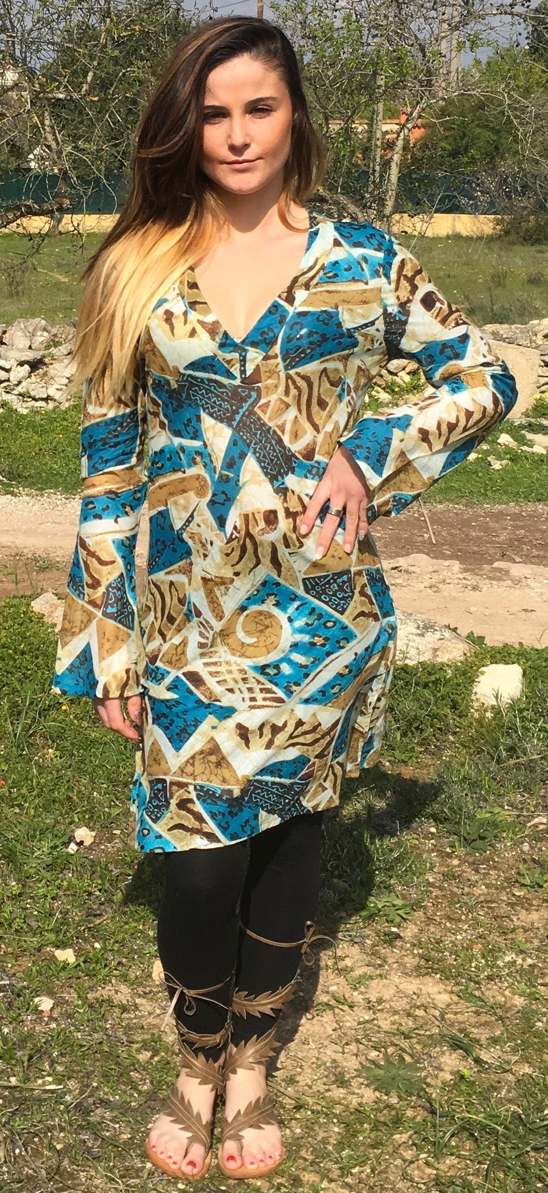 Buy Cotton Tunic Tops for Women, Cotton Tunic Tops for Women Long ...