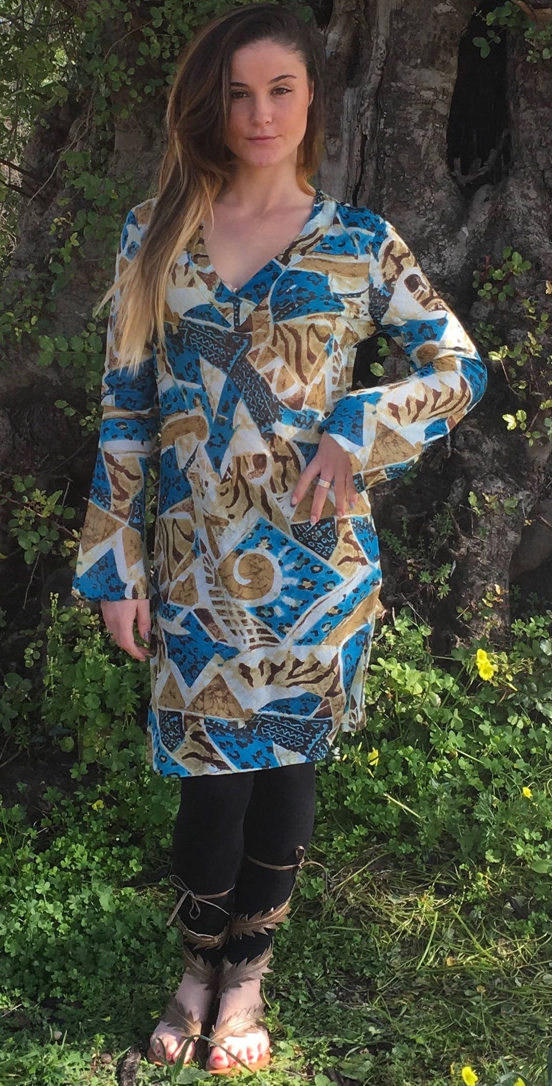 Buy Cotton Tunic Tops for Women, Cotton Tunic Tops for Women Long ...