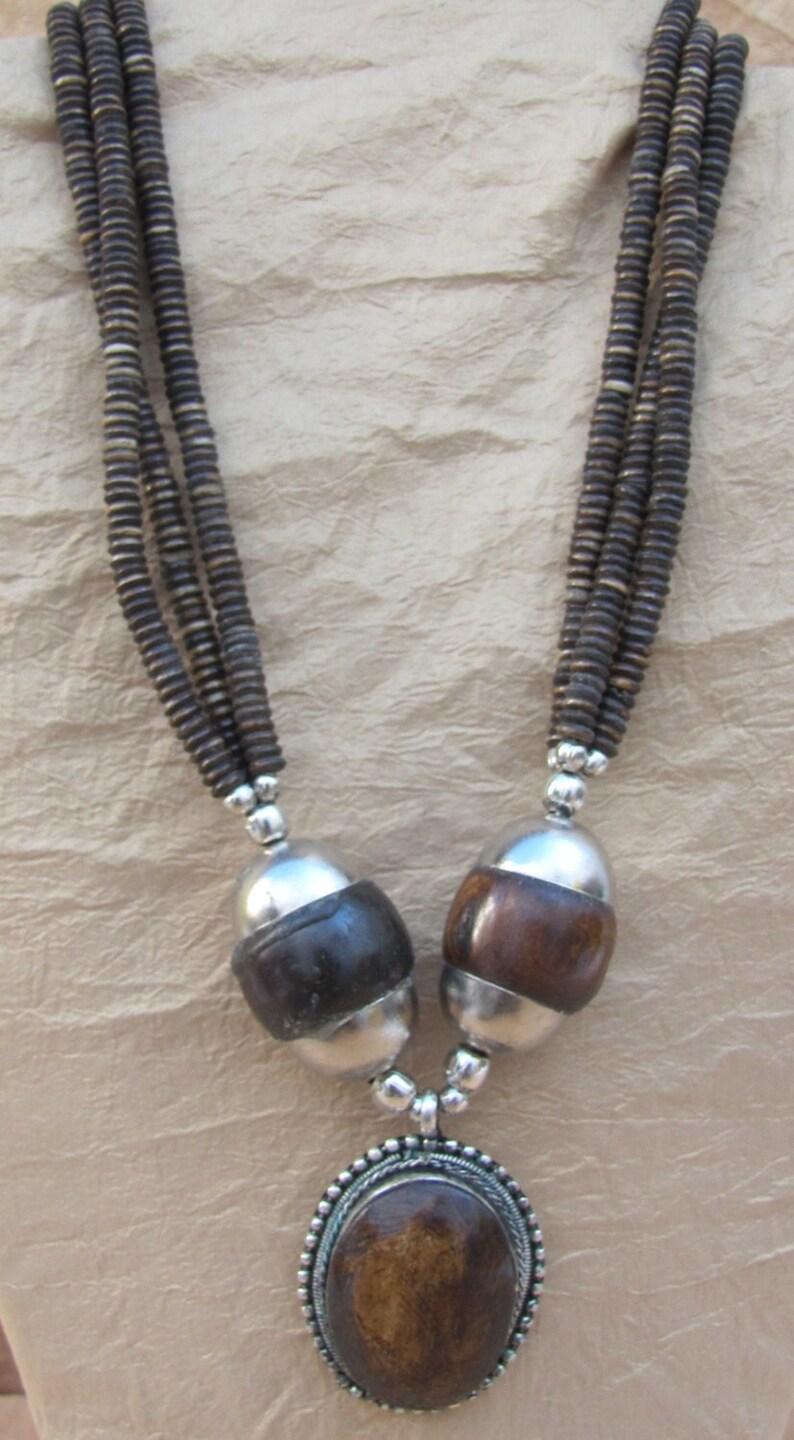 Exotic Necklace, Ethnic Necklace, Bohemian , Indian, Bone Necklace - Etsy