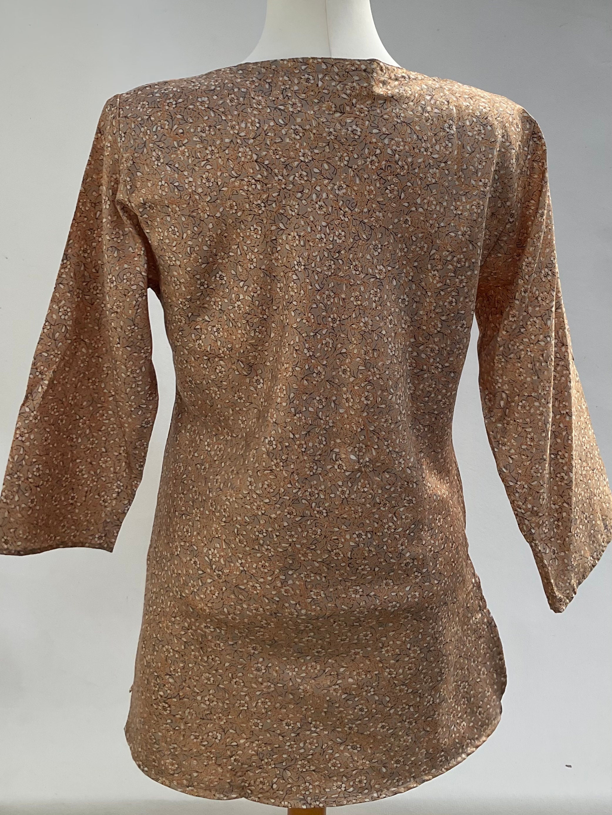 Tunika Tops für Frauen Langarm, Tunika Tops Muster, Tunika Kleid Frauen ...