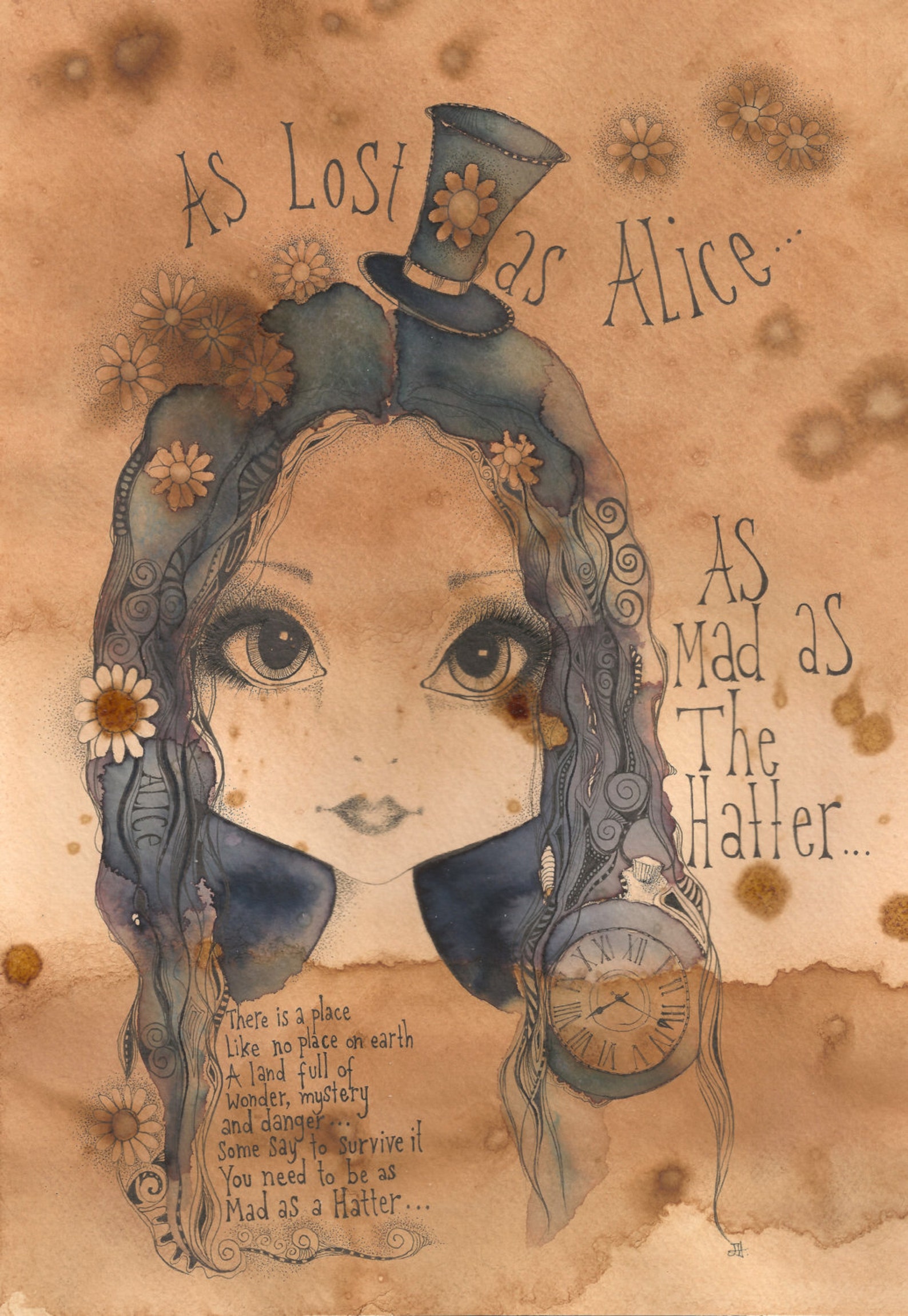 As Lost as Alice - Etsy