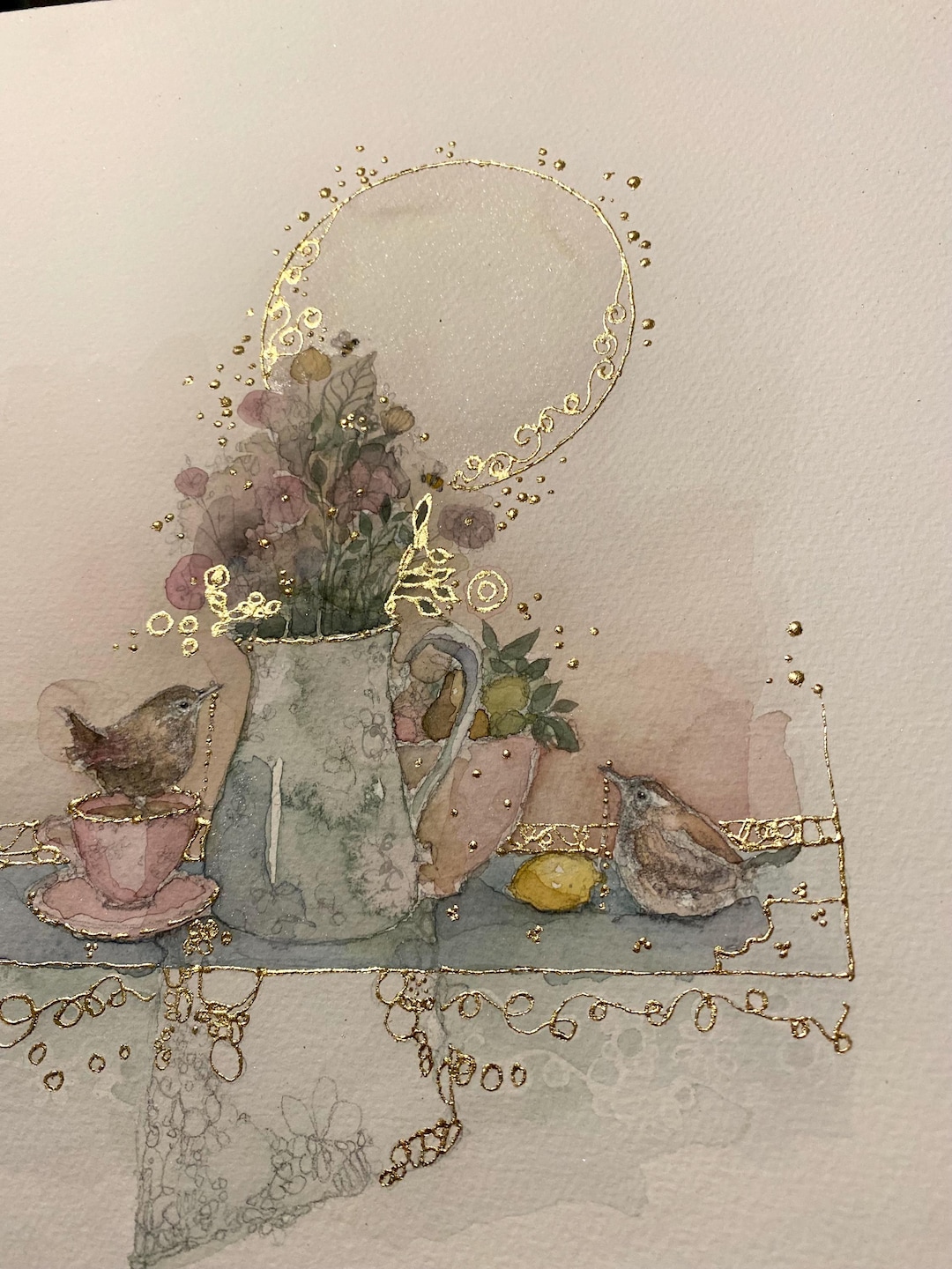 Still Life With Wrens - Etsy