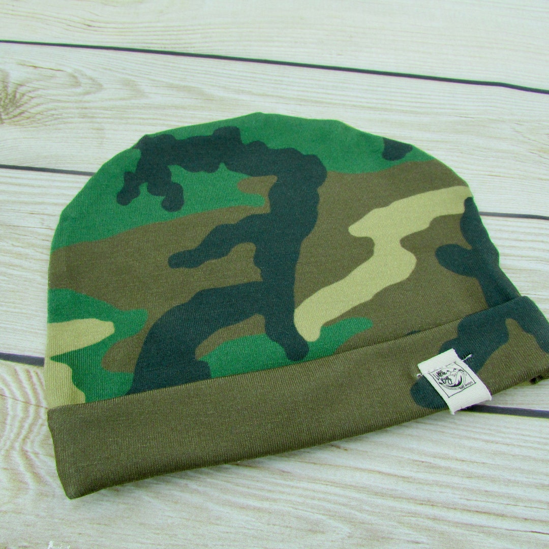 Snuggle Baby Camo Handmade Newborn Hat - Etsy