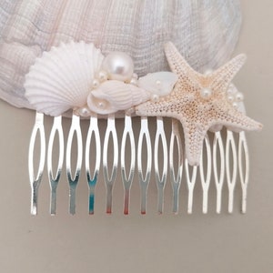 Sea Shell Hair Comb Beach Wedding Beach Hair - Etsy