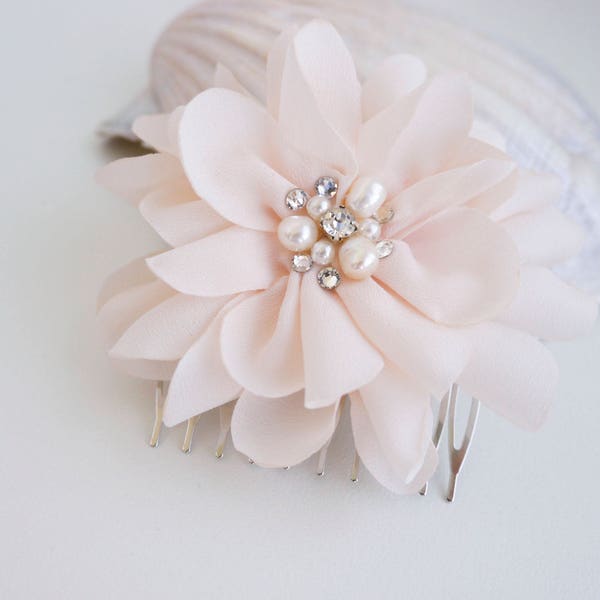 Flower Hair Comb - Etsy