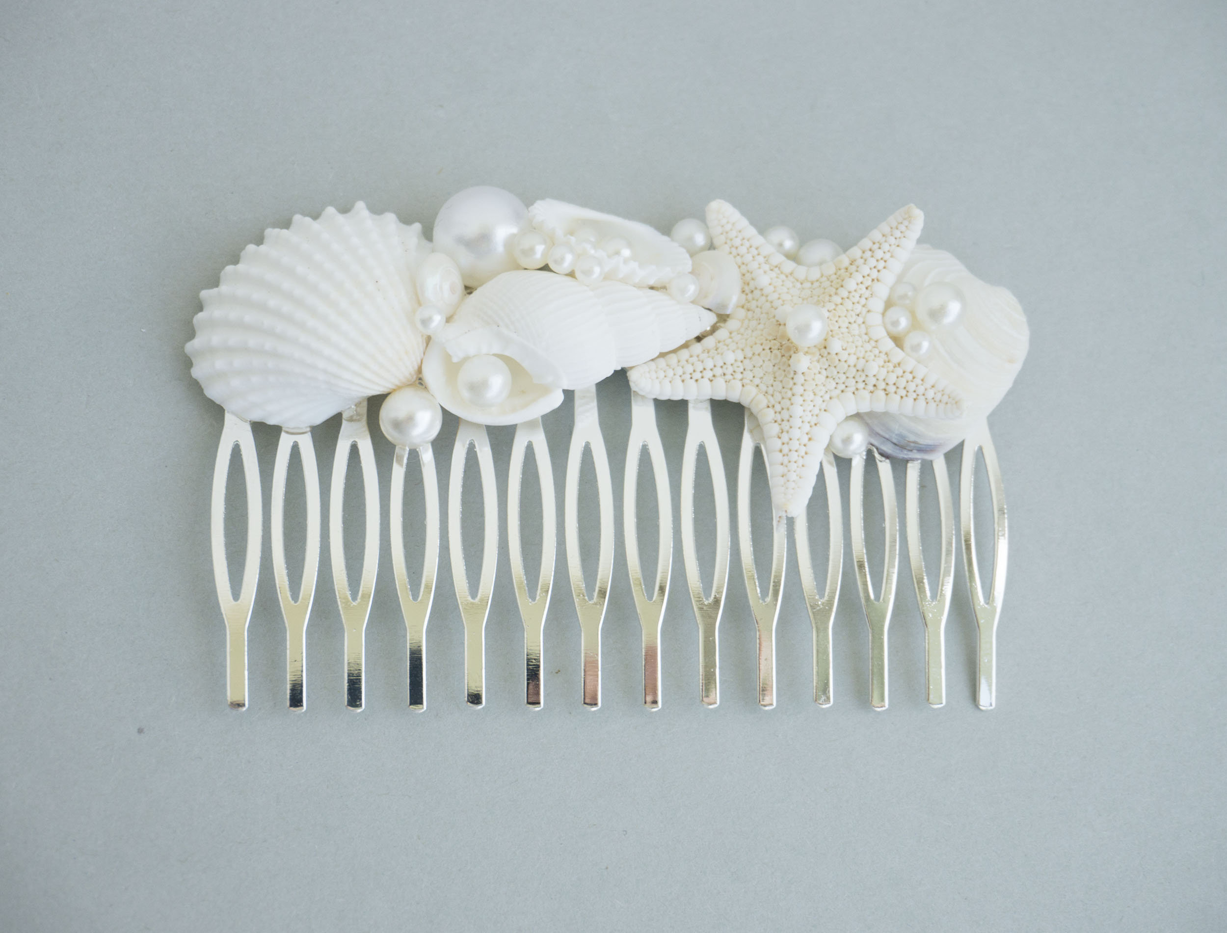 Sea Shell Hair Comb Beach Wedding Beach Hair - Etsy