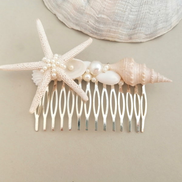 Starfish Hair Comb - Etsy