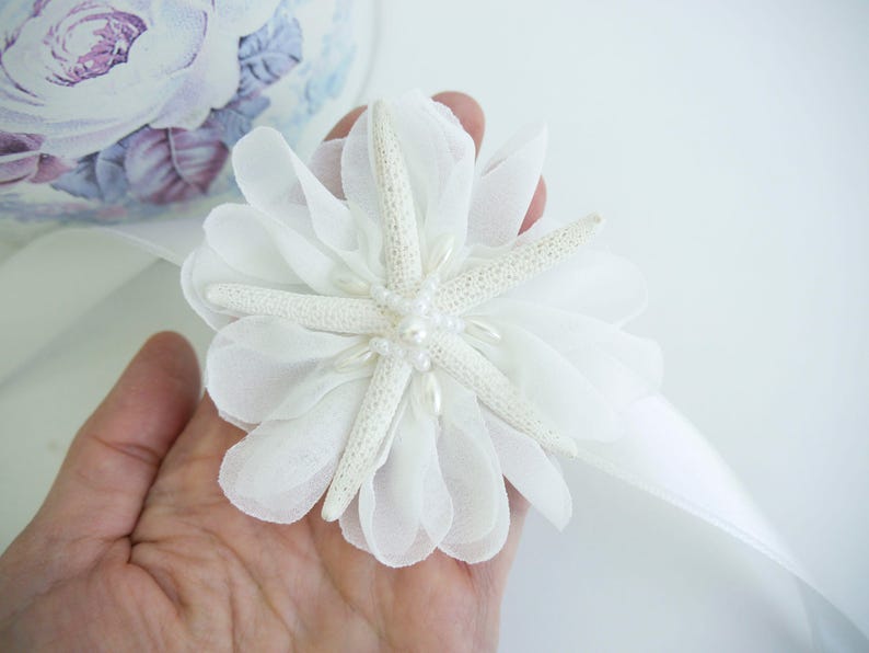 Seashell Bridal Sash Beach Wedding Sash Bridal Sash Ivory | Etsy