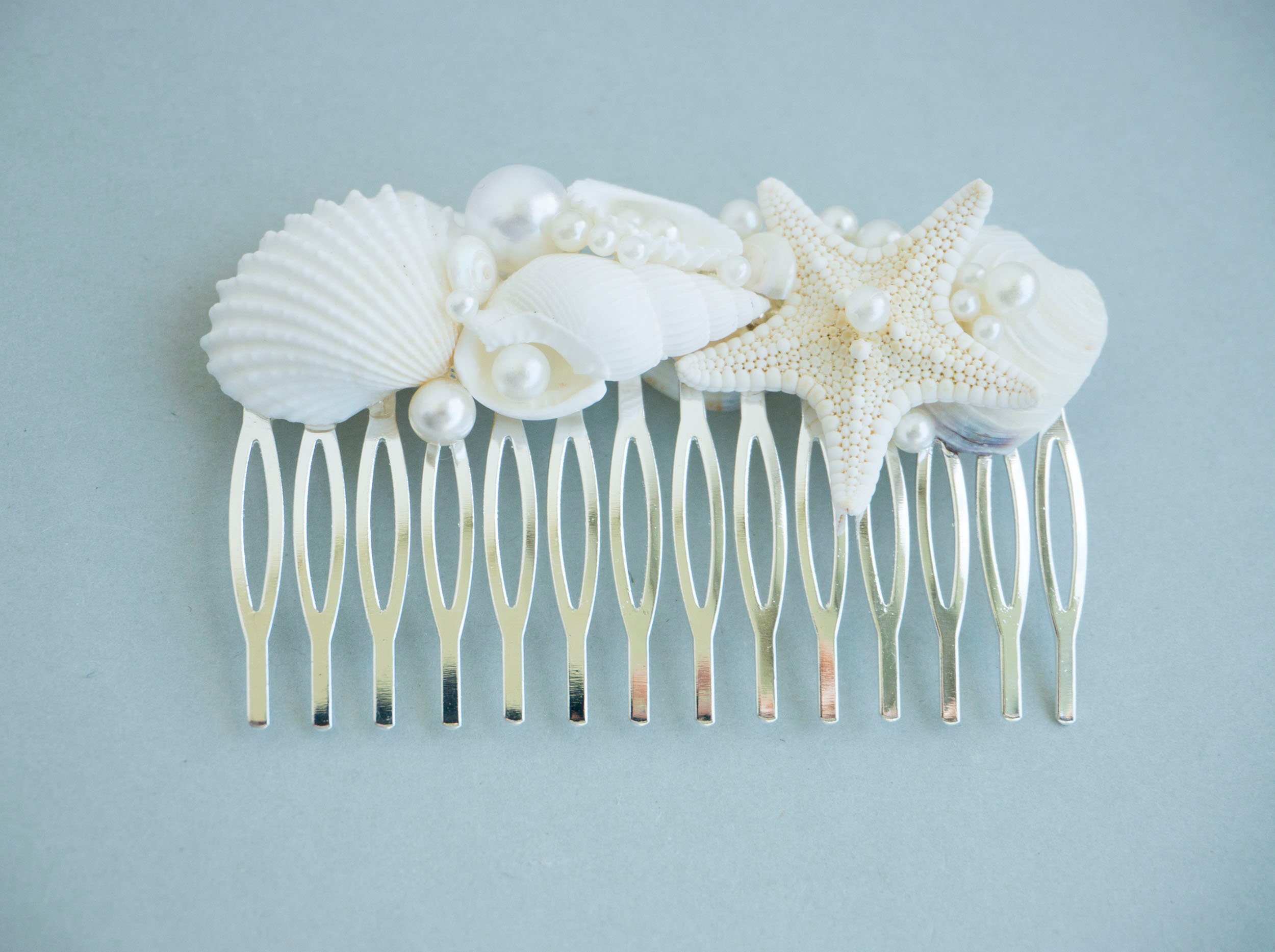 Sea Shell Hair Comb Beach Wedding Beach Hair - Etsy