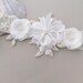 Beach Wedding Sash, Shell Bridal Sash, Bridal Sash, Ivory Belt ...