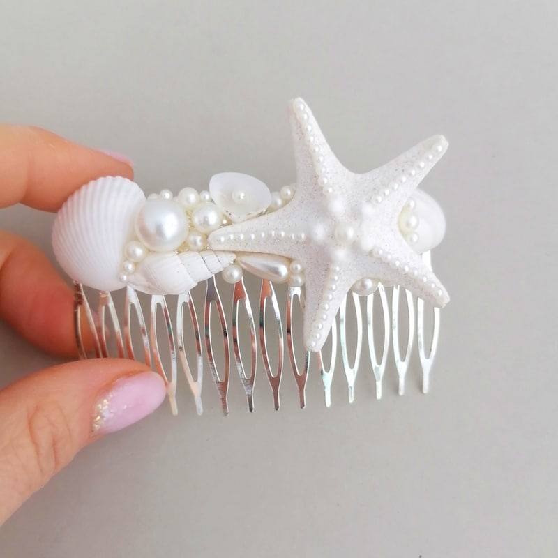 Seashell Hair Accessories - Etsy