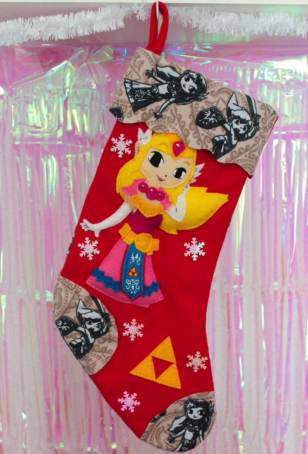 Elf Princess Christmas Stocking - Etsy