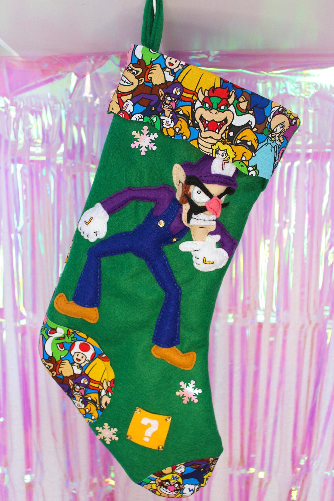 Video Game Christmas Stocking - Etsy