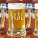 Skal Norse Toast Beer Glass, Norwegian Gift Glass (multiple Glass ...